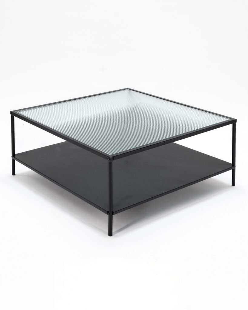 Table Basse Verre et Métal - Angimage